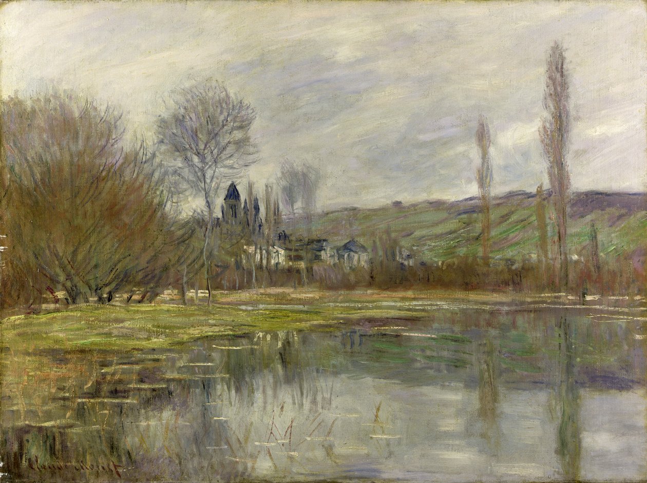 Landschaft von Claude Monet: hochwertiger Kunstdruck